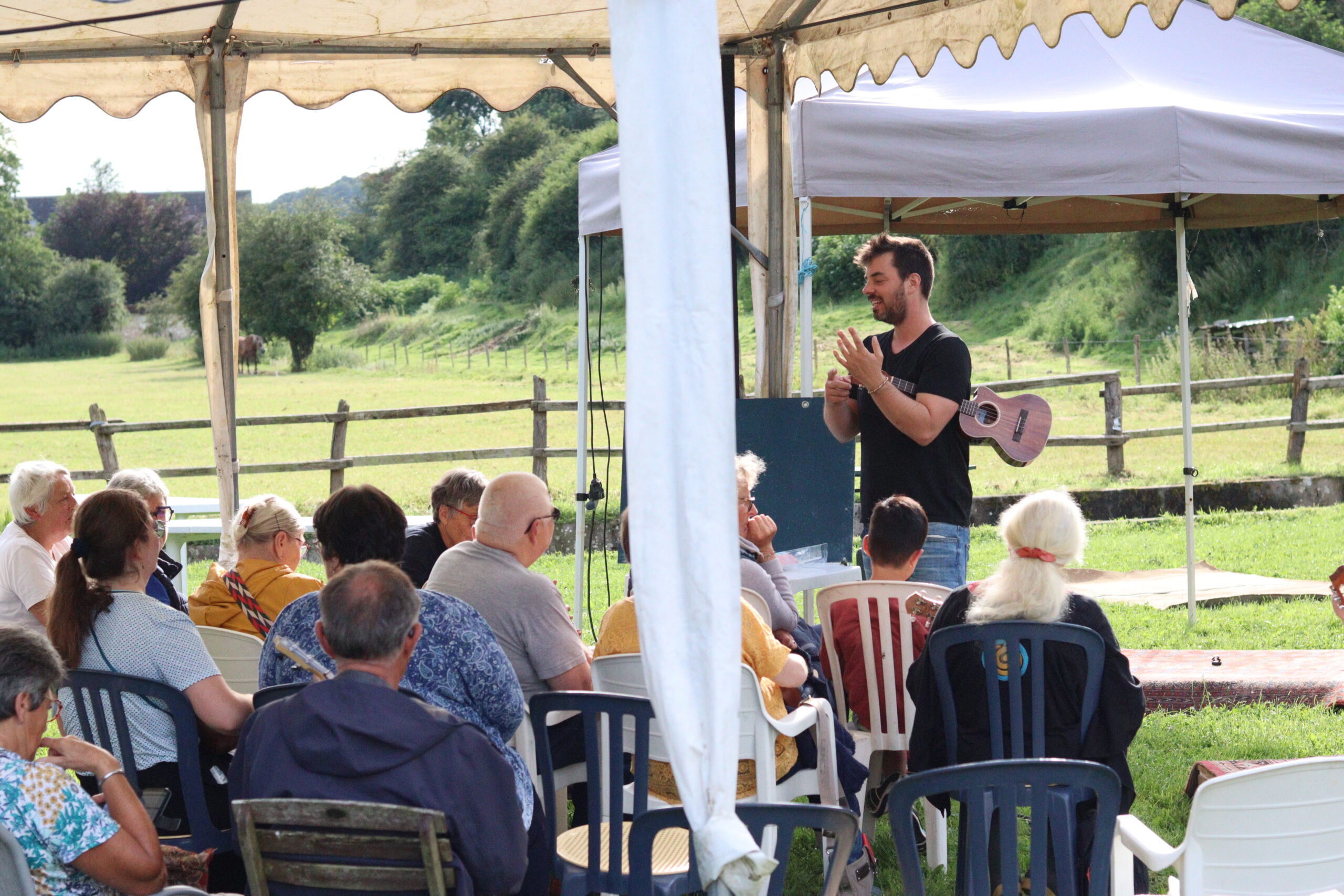 Ben en LIVE! - Ben au Ukulélé